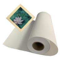 China Wide Format Matte Art Inkjet Printing Cotton Canvas With 420g Pigment Inks for sale