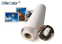 China 190gsm Glossy Luster Resin Coated Photo Paper 2 Inch / 3 Inch Core For Canon IPF8000 for sale