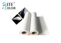 China Glossy Solvent Inkjet Printable Canvas Paper Roll 360Gsm 100% Waterproof for sale