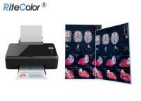 China Ultrasound White Medical Imaging Film PET Base Material A4 A3 13x17 For Inkjet Printing for sale