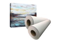 China Digital Inkjet Matte Cotton Art Canvas Roll Water Based For Aqueous Ink for sale