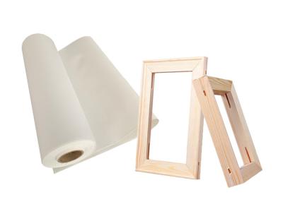 China Matte Artist 100% Cotton Inkjet Printing Blank Canvas Roll For HP Printers for sale