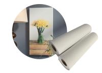 China Indoor Inkjet Matte Polyester Canvas Roll Eco Solvent For Epson Roland Printer for sale