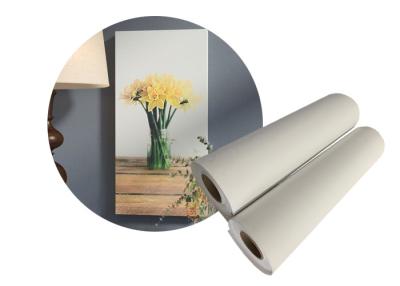 China Indoor Inkjet Matte Polyester Canvas Roll Eco Solvent For Epson Roland Printer for sale