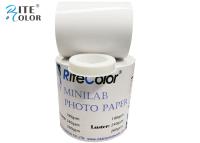 China Dry Lab Minilab RC Glossy Photo Paper Waterproof 260gsm 6 Inch X 65 M for sale