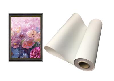 China Matte Finish Artistic Cotton Canvas for Aqueous Ink Printable for sale