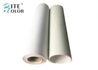 China Polyester Cotton Blend Inkjet Canvas Photo Paper Waterproof Coated For Printer for sale