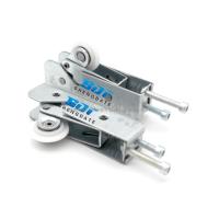China Heavy Duty Box Rail Sliding Door Roller System Industrial Hanger Roller for Factory Shed Door for sale
