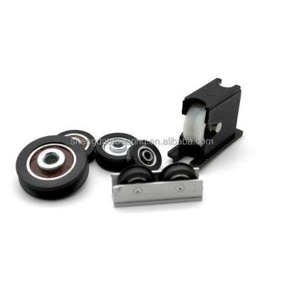 China Bulk Wholesale Nylon Plastic Roller Wheel Sliding Door Window Hardware, Custom Size Available for sale