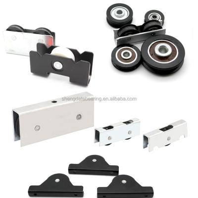 China Adjustable Spring Loaded Nylon Window Roller, Plastic Roller for Sliding Window Hardware for sale