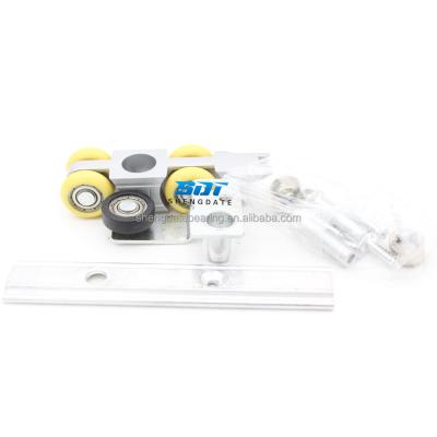 China Slide Roller Zinc Alloy for Shower Door  Corrosion-Resistant Sliding Window Roller with Nylon Core for sale