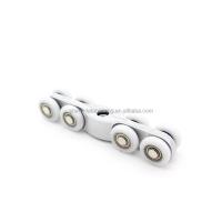 China Sliding Patio Door Roller Stainless Steel Housing Nylon Wheel Slide Roller for Shower Enclosure for sale