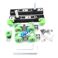 China Sliding Patio Door Roller Stainless Steel Housing Nylon Wheel Slide Roller for Shower Enclosure for sale