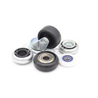 China Slide Roller Stainless Steel for Shower Door  Smooth Sliding Door Roller for Closet & Barn Door for sale