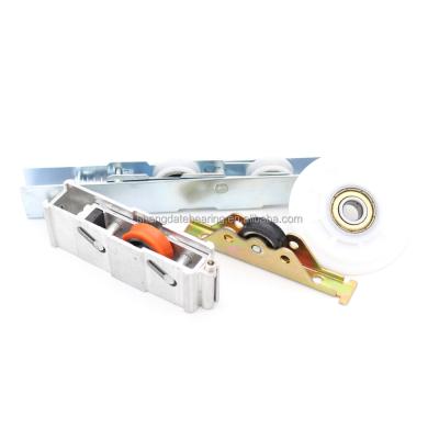 China OEM Custom Window Roller Aluminium Sliding Door Nylon Pulley  Ball Bearing Wheel Hardware for sale