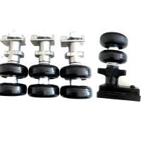 China OEM Custom Window Roller Aluminium Sliding Door Nylon Pulley  Ball Bearing Wheel Hardware for sale