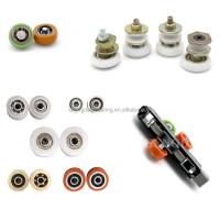 China Mexico OEM Custom Window Roller Aluminium Sliding Door Nylon Pulley  Ball Bearing Wheel Hardware for sale