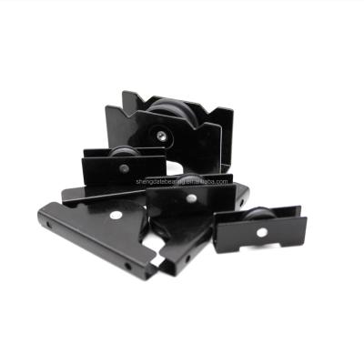 China Mexico OEM Custom Window Roller Aluminium Sliding Door Nylon Pulley  Ball Bearing Wheel Hardware for sale