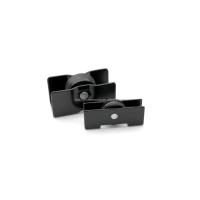 China Mexico Anti-Rust Window Roller Aluminium Sliding Door Nylon Pulley  Ball Bearing Wheel Durable Hardware for sale