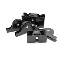 China Mexico Screen Window Roller Aluminium Frame Nylon Pulley Wheel Ball  Bearing Sliding Door Hardware for sale