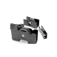 China Aluminium Folding Sliding Door Window Trolley Metal Roller Set  Pulley Wheel Hardware Accessory Mexico for sale