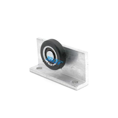 China Mexico Market Aluminium Window Trolley Roller Set Metal Pulley Wheel  Sliding Door Hardware Accessories for sale