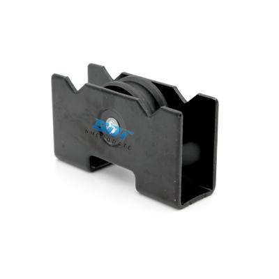China Aluminium Sliding Window Roller with Precision Ball Bearings Nylon  Pulley Wheel Door Hardware for sale