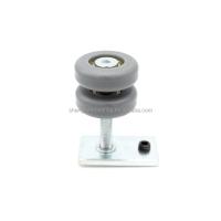 China Factory OEM Single Nylon Roller Wheel Aluminum Sliding Window  and Insect Screen Door Track Hardware for sale