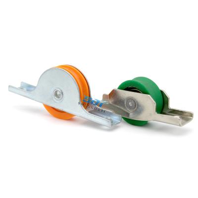 China Nylon Bearing Roller Wheel for Sliding Window  Door Track Hardware OEM Customized 608ZZ Ball Bearing Pulley for sale