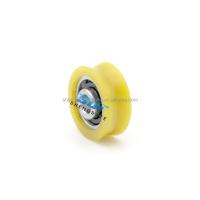 China Aluminum Frame Single Nylon Roller for Insect Screen Sliding Window  Door Smooth Glide Replacement Pulley Wheel Hardware for sale