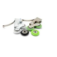 China Double Nylon Roller with Stainless Steel Green Window Sliding System for Glass Balcony Wheel for sale