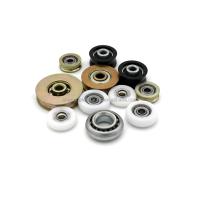 China Premium Classic Style Sliding Window Roller Nylon Pulley with Metal Iron Wheel for sale