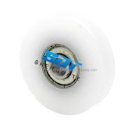 China Silent Nylon Window Pulley with Metal Iron Wheel for Sliding Glass Door Roller for sale
