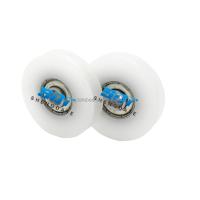 China Silent Nylon Window Pulley with Metal Iron Wheel for Sliding Glass Door Roller for sale