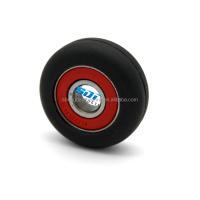 China Silent Nylon Window Pulley with Metal Iron Wheel for Sliding Glass Door Roller for sale