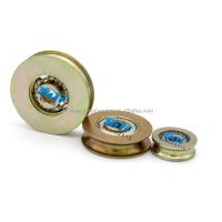 China Silent Nylon Window Pulley with Metal Iron Wheel for Sliding Glass Door Roller for sale