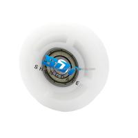 China Classic Sliding Door Roller Set Iron Wheel with Nylon Coating for sale