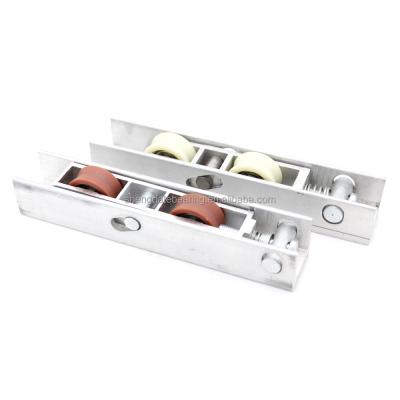 China Aluminum Alloy Window Sliding Roller Wheels for Sliding Glass Door Hardware Accessories for sale