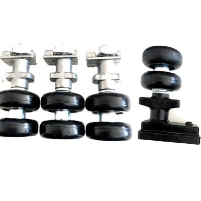 China Nylon Sliding Runner Wheels Glass Balcony Sliding Window System Roller Wheel for sale