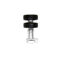 China Modern Cam Balcony Aluminum Alloy Nylon 608zz Rust-proof Low Noise Sliding Roller Wheel for Glass Balcony SDT Brand for sale