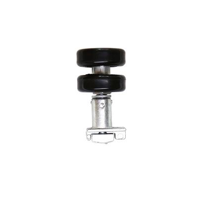 China Modern Cam Balcony Aluminum Alloy Nylon 608zz Rust-proof Low Noise Sliding Roller Wheel for Glass Balcony SDT Brand for sale