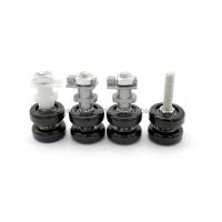 China Modern Cam Balcony Aluminum Alloy Nylon 608zz Rust-proof Low Noise Sliding Roller Wheel for Glass Balcony SDT Brand for sale