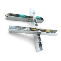 China Aluminum Door and Window Hardware Sliding Stainless Steel Roller Bearing UPVC Aluminum Alloy Heavy Duty Sliding Door Roller for sale