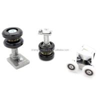 China Balcony System Wheel Premium Plastic Nylon Pulley Roller Wheel for Sliding Glass Roller Balcony Flower Rack Wheel for sale