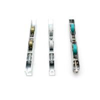 China Factory Direct Sales Sliding Window Door Aluminum Nylon Roller Groove Double Adjustable Window Roller Bearings Rollers for sale
