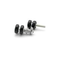 China Plastic Caster Wheels for Sliding Window Balcony Glass Balcony Caster Cam Balkon Rulman for sale