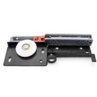 China Plastic Roller Pulley  Nylon Wheel Adjustable  Roller Sliding Door Roller Pulley for Wardrobe  U Groove Plastic Wheels for sale