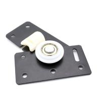 China Plastic Roller Pulley Cabinet Sliding Door Roller Caster Wheels Furniture Hardware Wooden Cabinet Rollers for sale