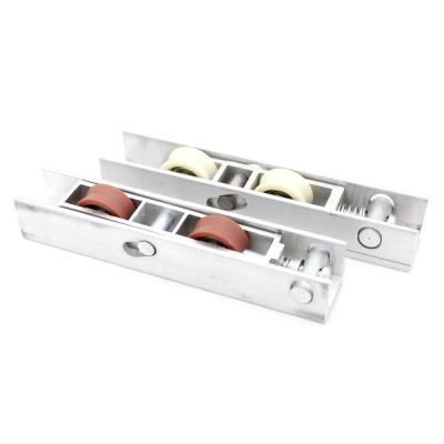 China Aluminium Sliding Door Roller Wheels Plastic Pulley for Wardrobe and Window for sale