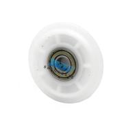 China Window Roller Groove Zinc Sliding Window Adjustable Roller Wheel Bearing Roller for sale